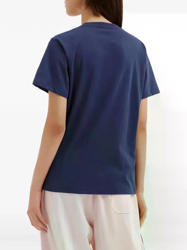 FINGERCROXX Dark Cotton Graphic T-shirt - Blue