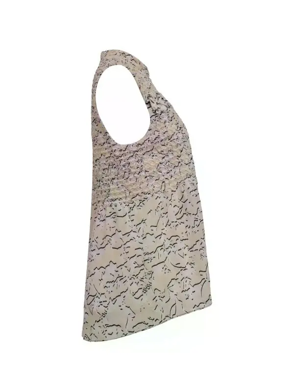 Proenza Schouler Georgette High-neck Top - Neutrals