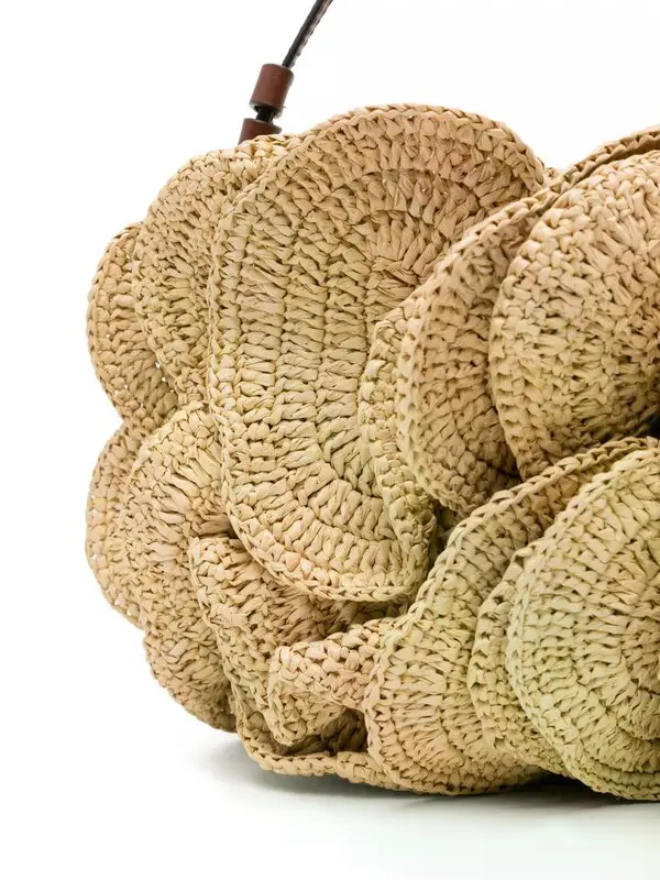 Farm Rio Raffia Shoulder Bag