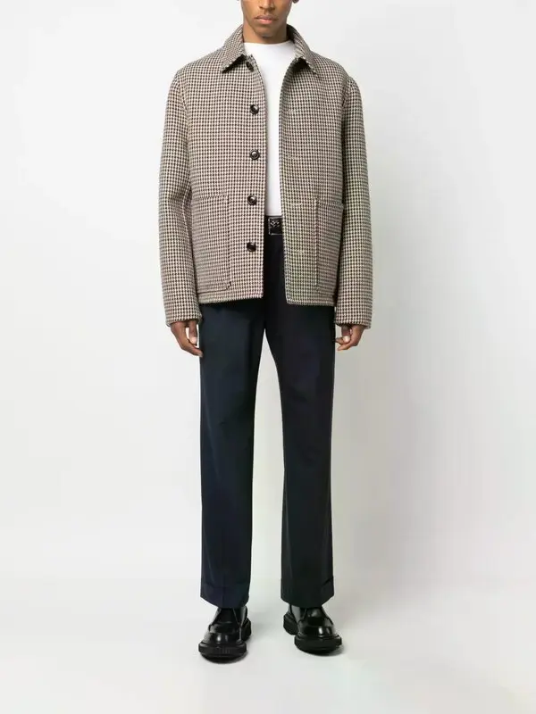 PT TORINO Tailored Wool Trousers With Keyring Detail