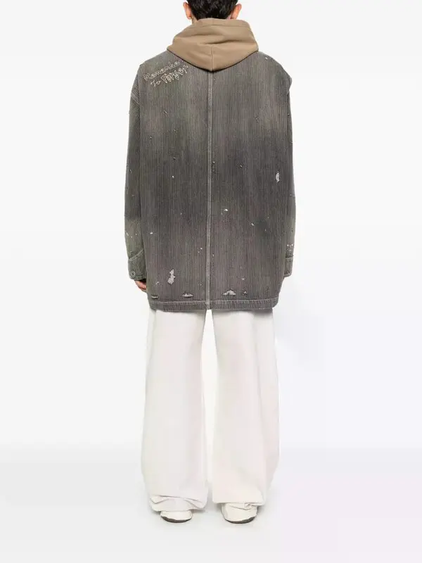 Mihara Yasuhiro Stripe Denim Jacket