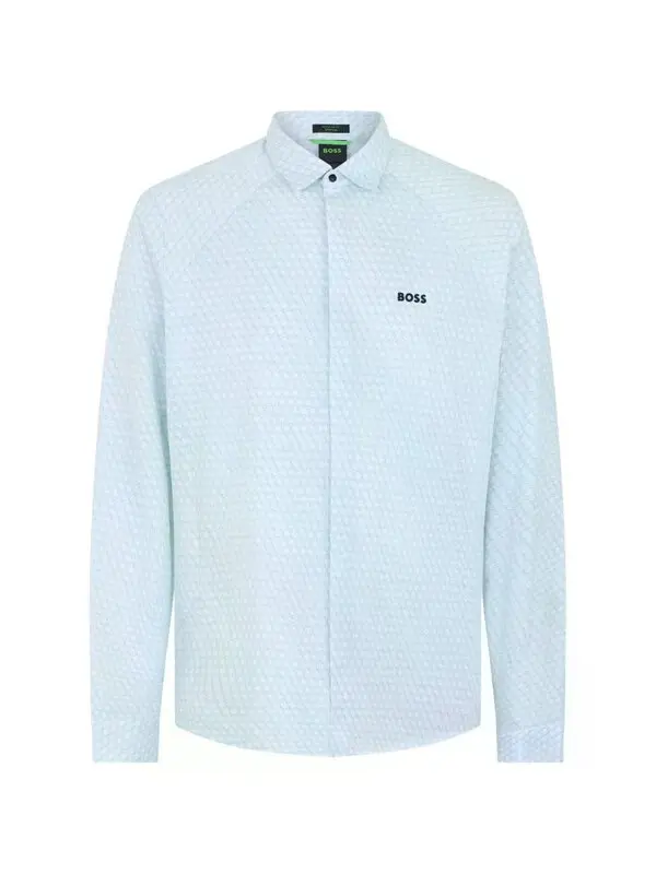BOSS Geometric-print Shirt