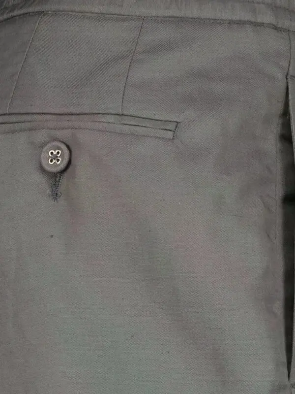 Officine Générale Phill" Drawstring Waist Shorts - Grey