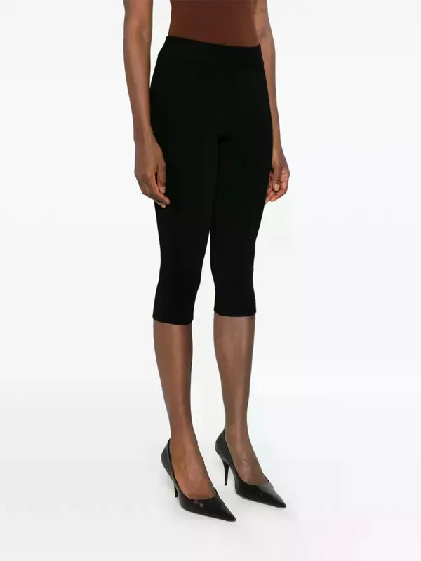 Magda Butrym Ribbed Capri Trousers