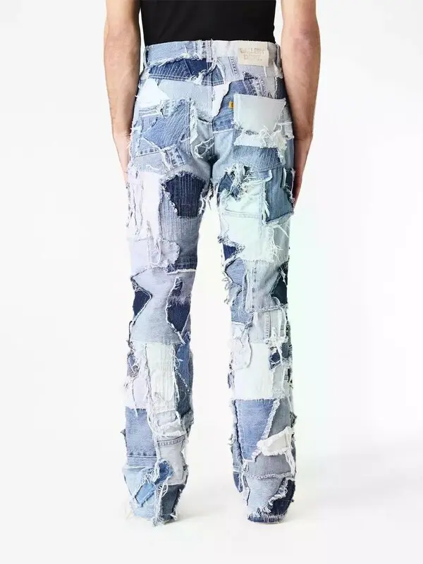 GALLERY DEPT. Logan Patchwork Straight Jeans