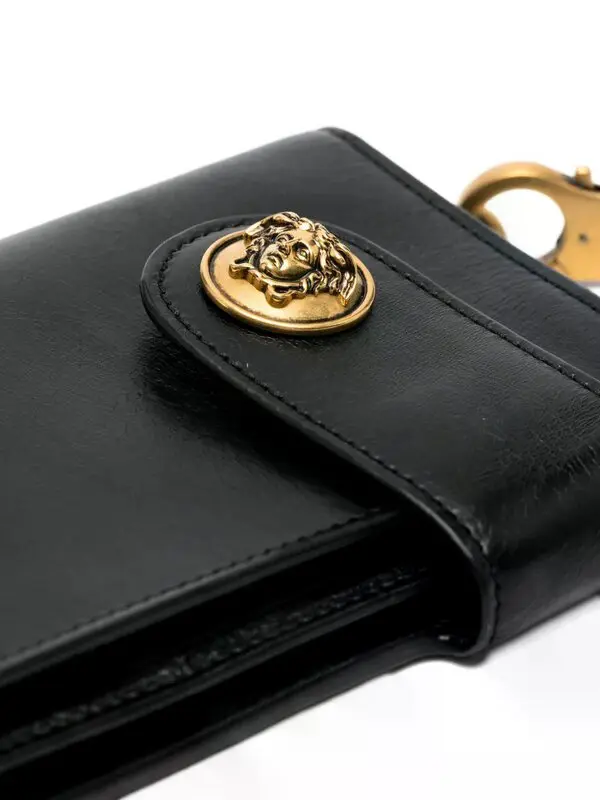 Versace Medusa Leather Clutch Bag