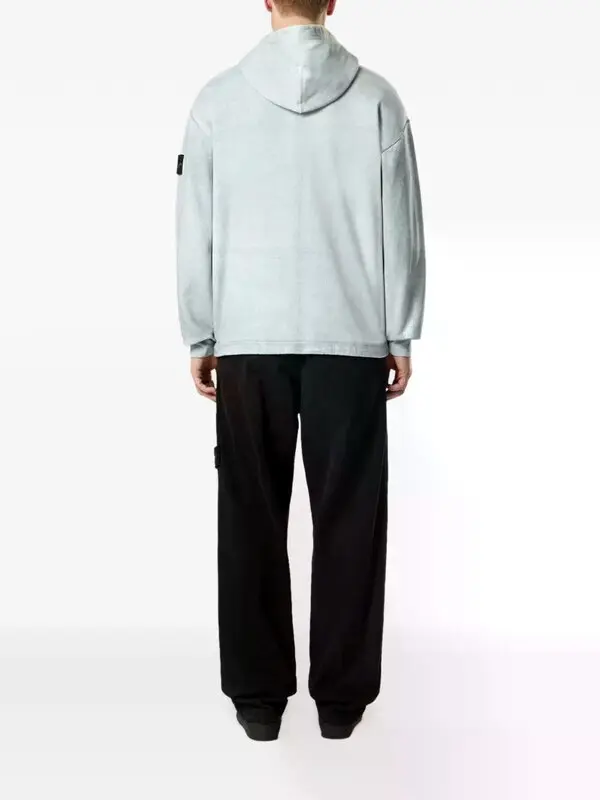 Stone Island Zip-up Cotton Hoodie