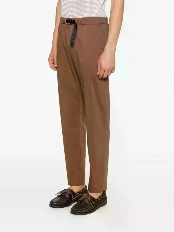WHITE SAND Belted Trousers