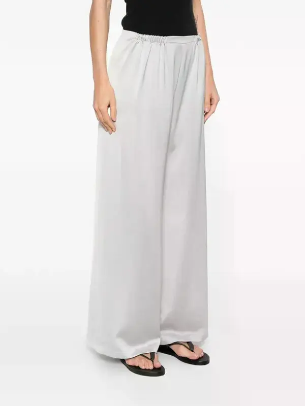 Imperial Palazzo Pants With Elasticated Waistband