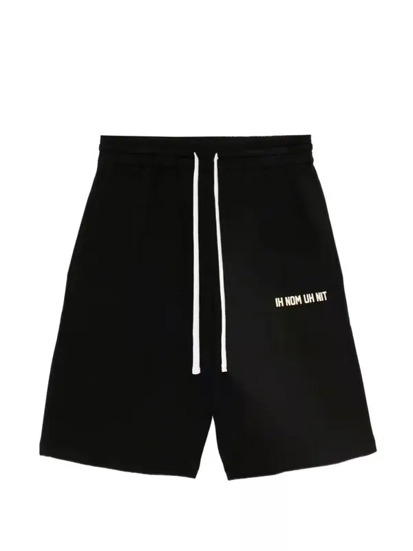 IH NOM UH NIT Logo Print Knee Length Shorts