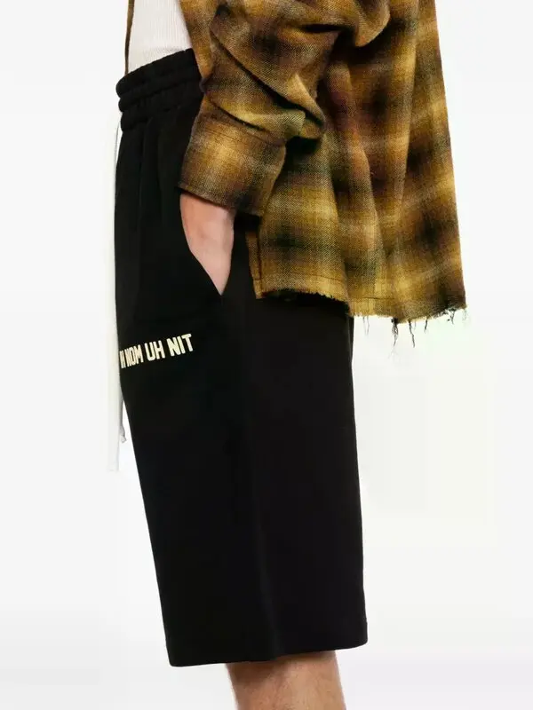 IH NOM UH NIT Logo Print Knee Length Shorts