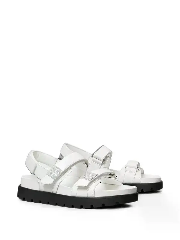 Tory Burch Logo Detail Sandals