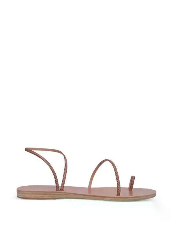 ANCIENT GREEK SANDALS Eleftheria Strappy Flat Sandals - Neutrals
