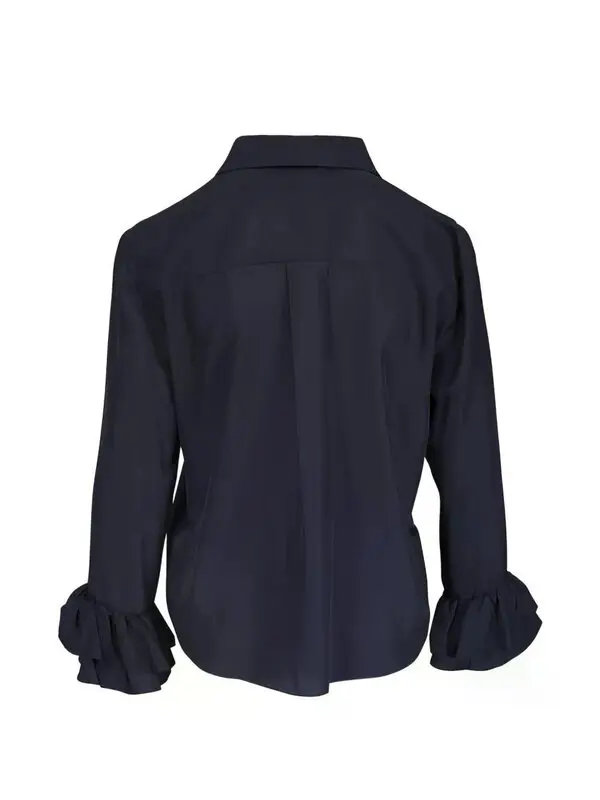 Dorothee Schumacher Ruffled Shirt - Blue