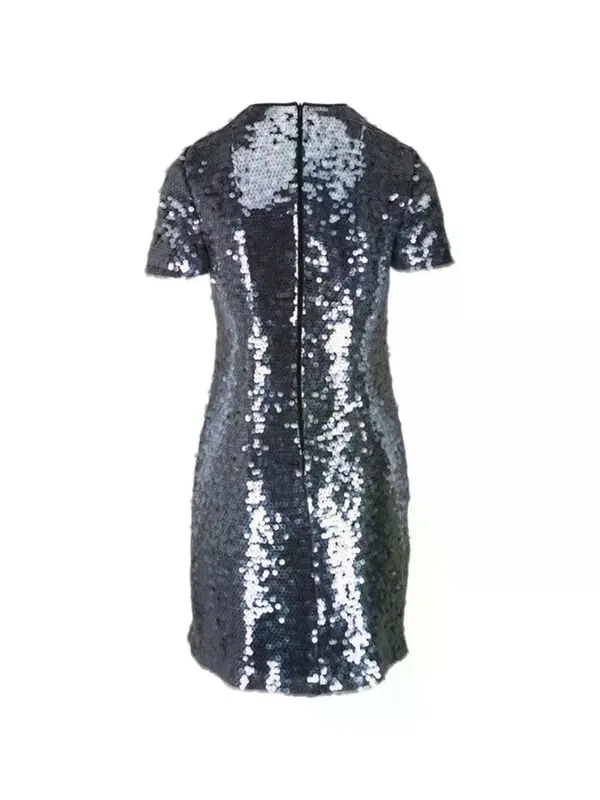 Akris Sequin Embellished Mini Dress