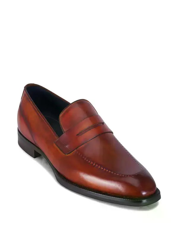 Di Bianco Penny Leather Loafers