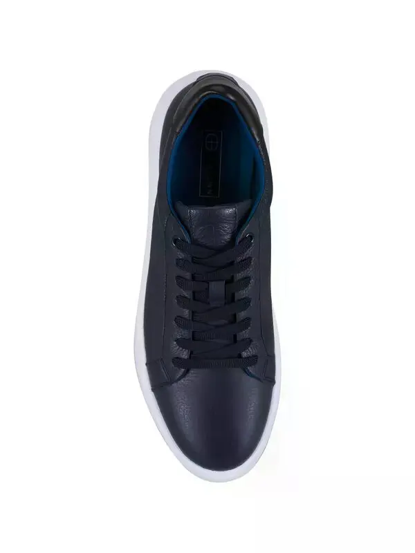 G. BROWN SHOES Leather Lace-up Sneakers