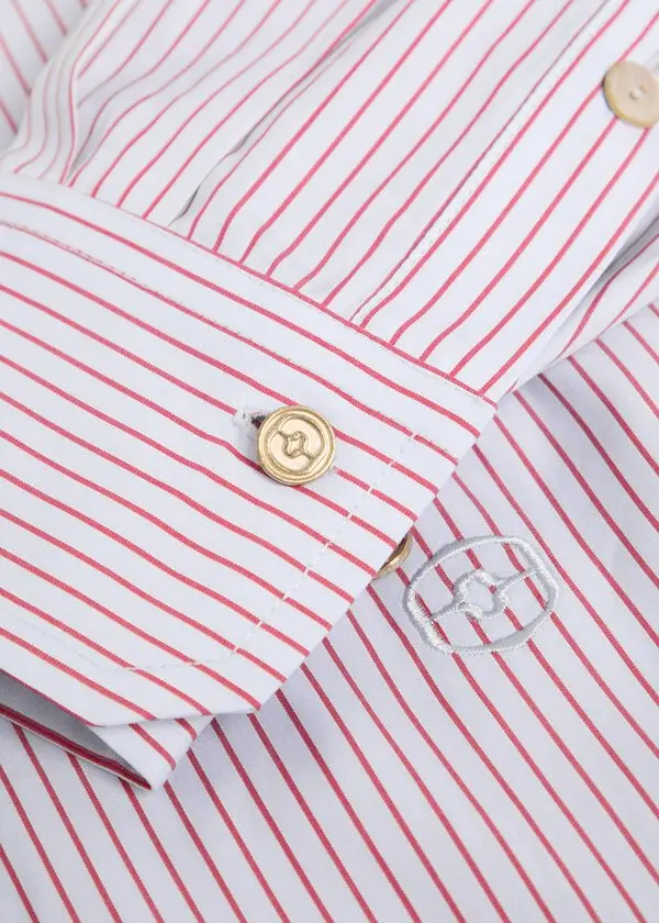 RÙADH The Dune Striped Cotton Shirt