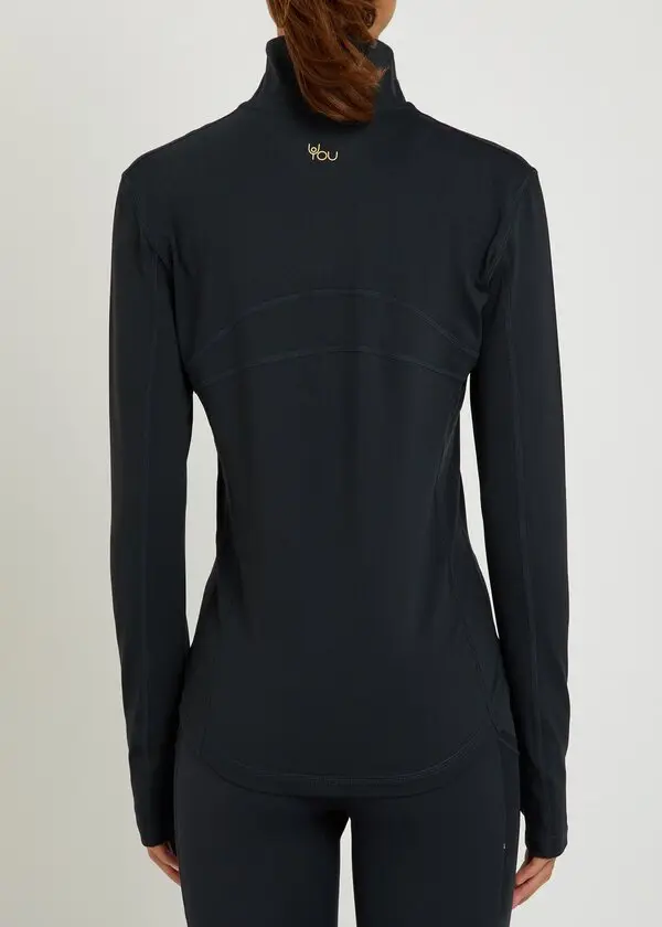 NOW YOU LIVE Clayton Stretch-jersey Zip-up Jacket