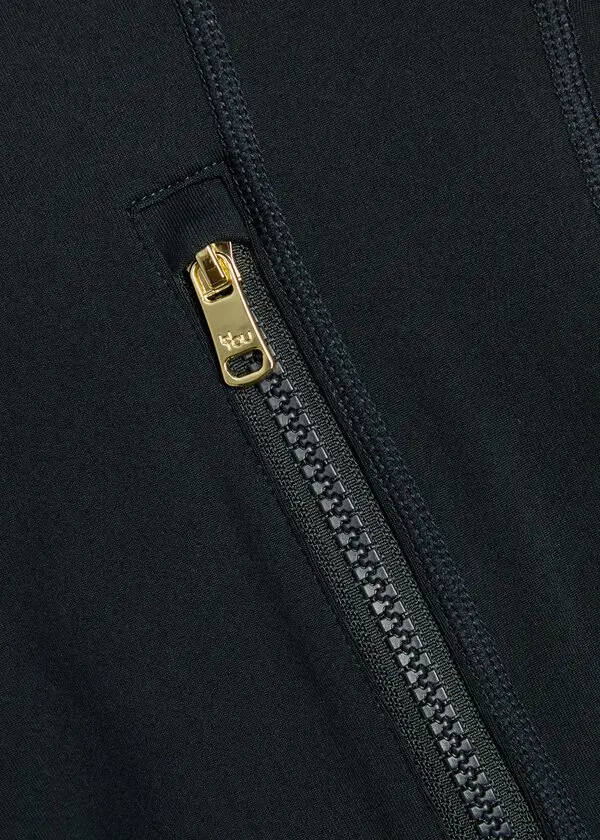 NOW YOU LIVE Clayton Stretch-jersey Zip-up Jacket