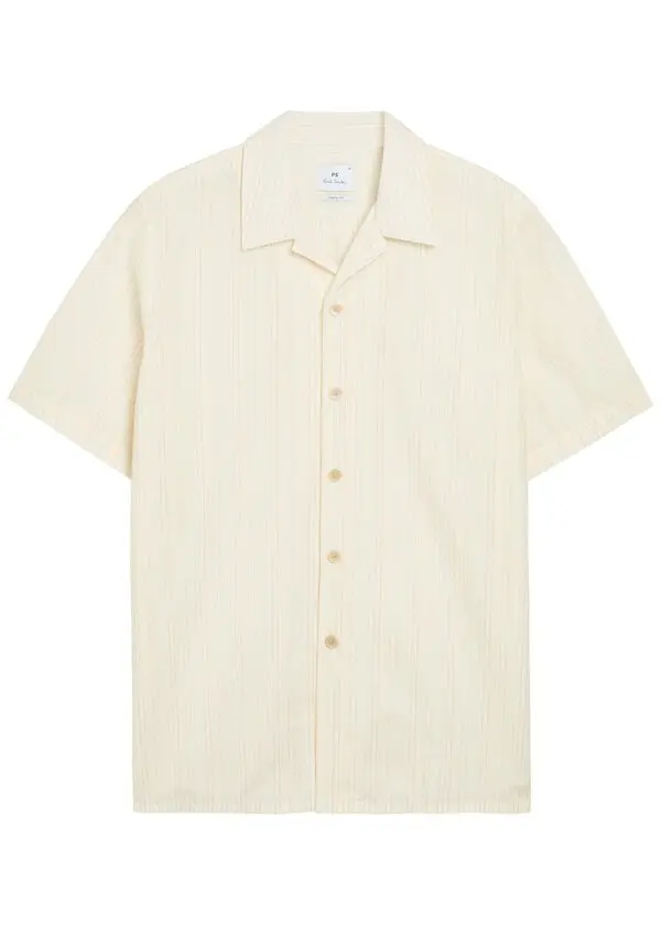 Paul Smith Pinstriped Cotton-poplin Shirt - Multicoloured 1