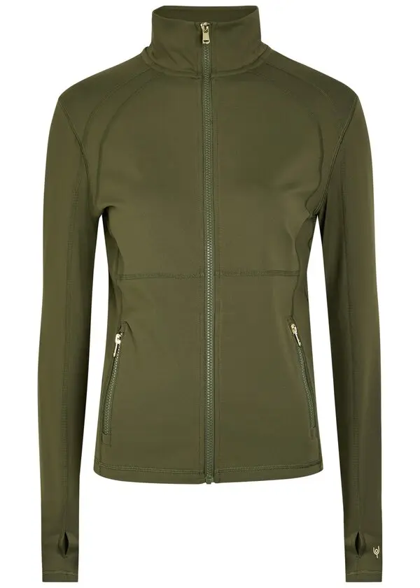 NOW YOU LIVE Clayton Stretch-jersey Jacket
