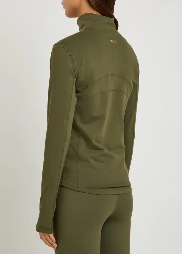 NOW YOU LIVE Clayton Stretch-jersey Jacket