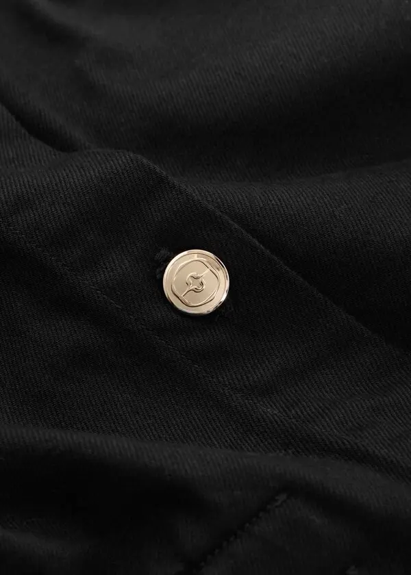 RÙADH Denim Drawstring Jacket