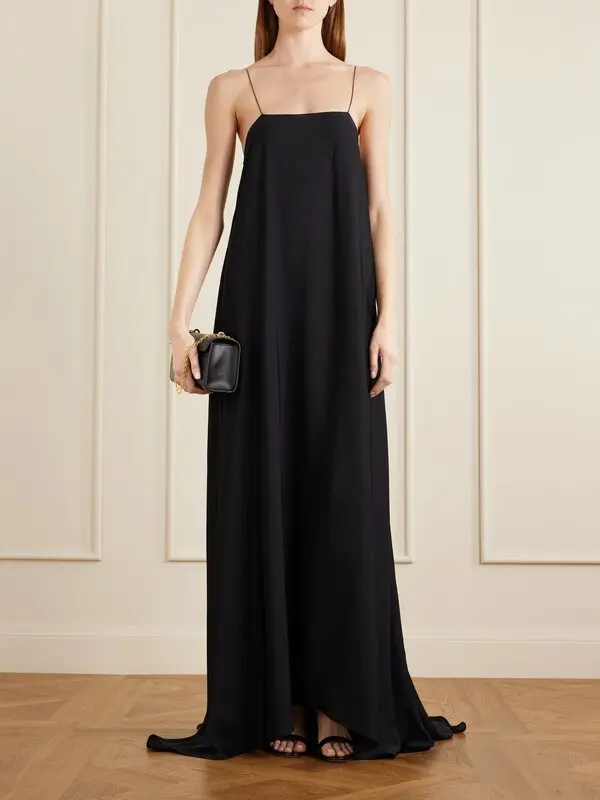 Ralph Lauren Erickson Satin Maxi Dress