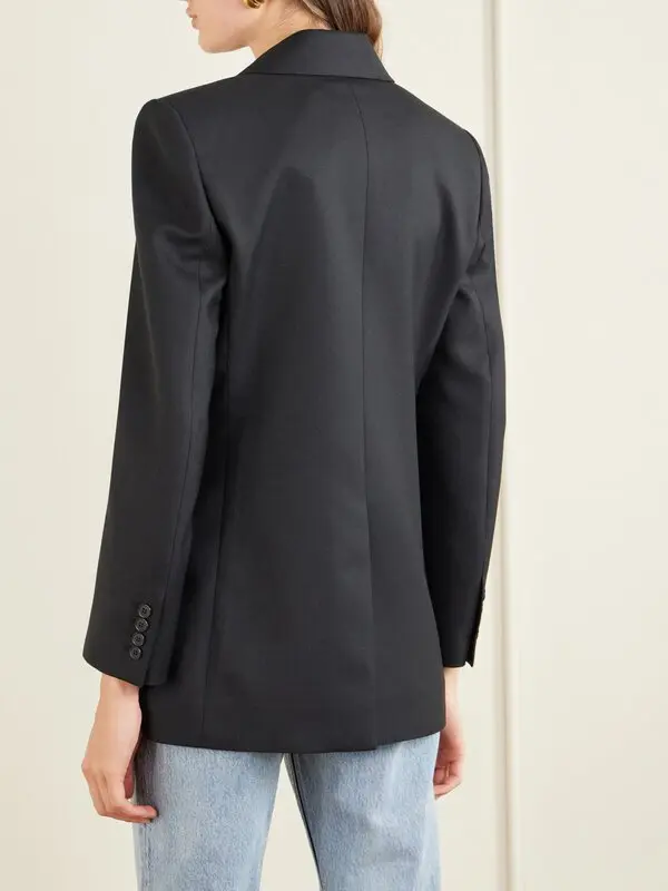 Saint Laurent Double-breasted Wool Blazer