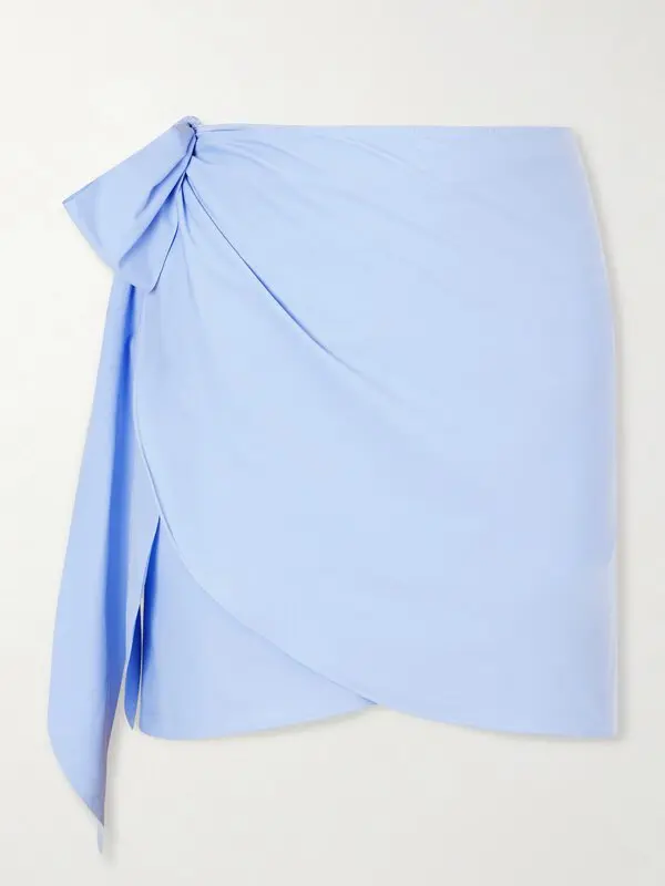 Hunza G Stretch-jersey Pareo - Blue