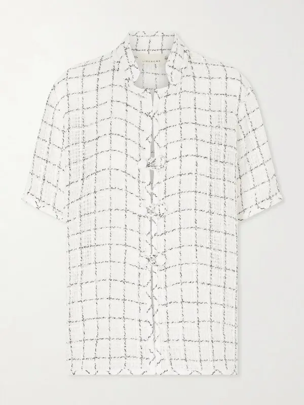 LIBEROWE Hetty Cotton-blend Tweed Shirt