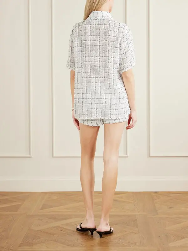 LIBEROWE Hetty Cotton-blend Tweed Shirt