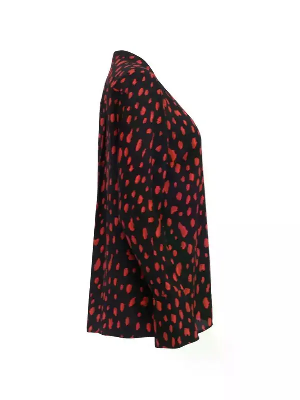 Proenza Schouler Printed Long Sleeve Blouse