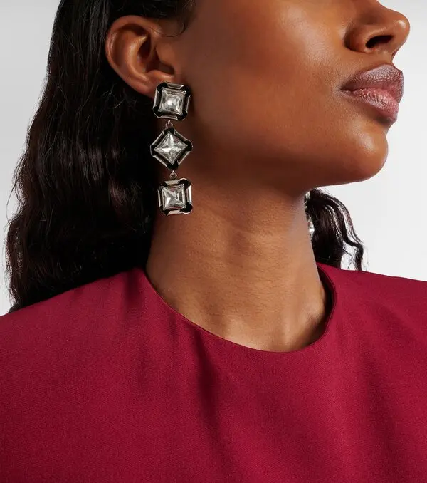 Givenchy Crystal-embellished Drop Earrings