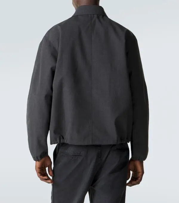 Auralee Wool Blouson Jacket
