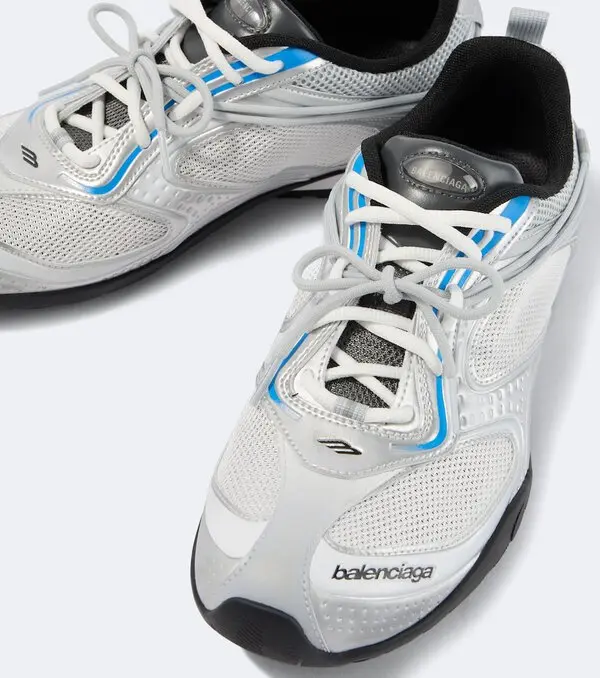 Balenciaga Radar Sneakers - Silver