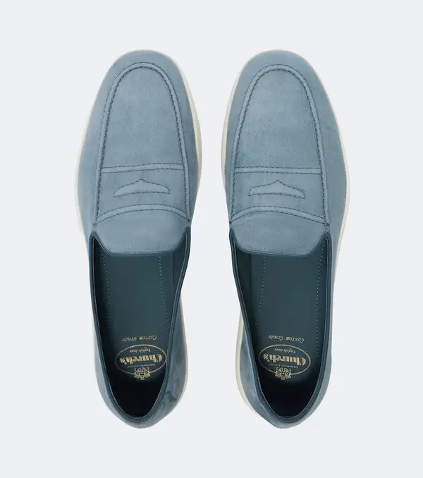 Church's Suede Penny Loafers - Blue