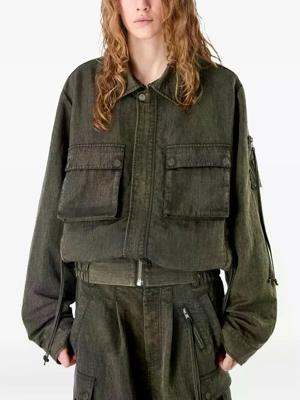 Camper Pocket Zip Jacket - Green