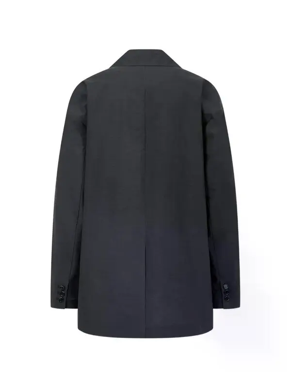 STUDIO TOMBOY Single-breasted Relaxed-fit Cotton Blazer - Grey