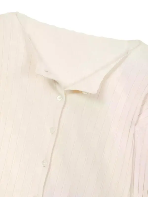 STUDIO TOMBOY Ribbed Button-down Cardigan