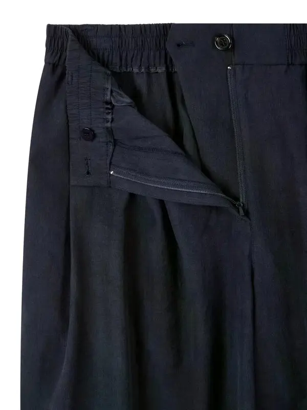 STUDIO TOMBOY Elasticated Waist Pleated Wide-leg Shorts