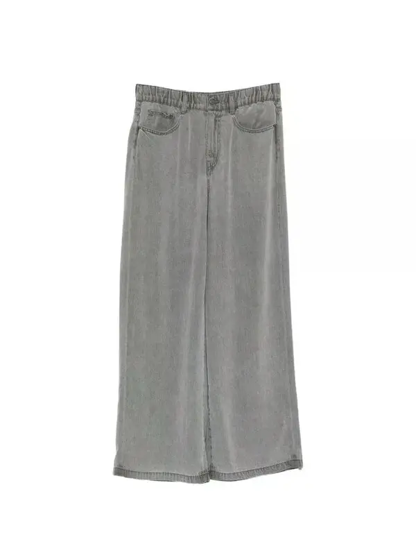 JNBY Elastic Waistband Wide-leg Jeans
