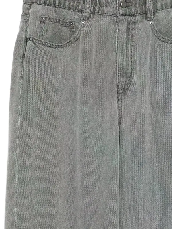 JNBY Elastic Waistband Wide-leg Jeans
