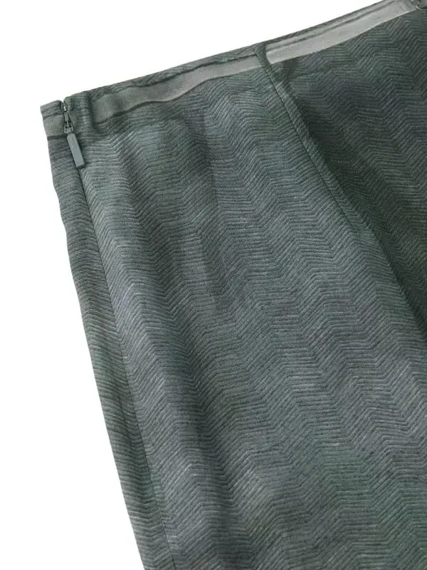 JNBY Contrast-tone Midi Skirt
