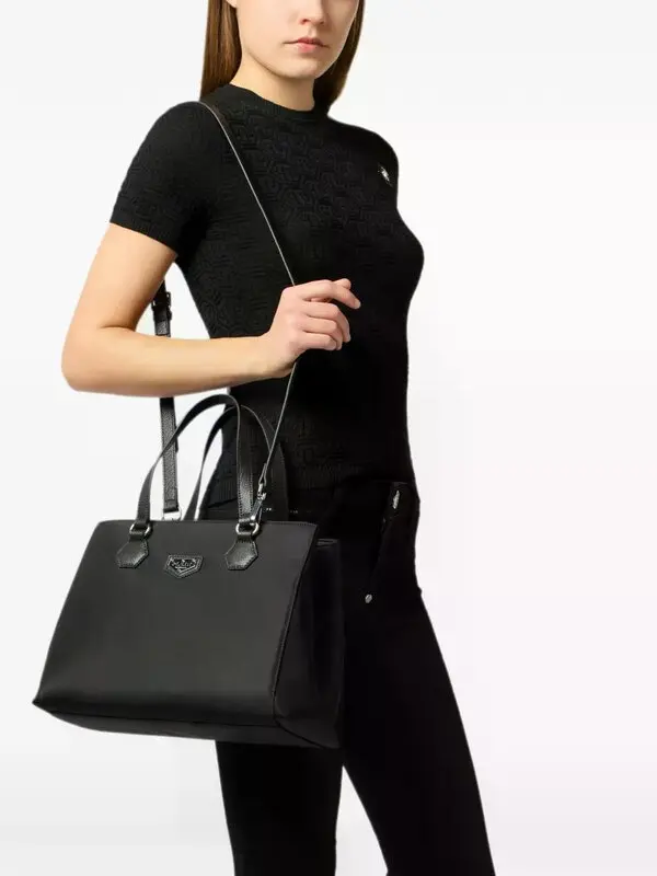 Philipp Plein Logo-plaque Tote Bag