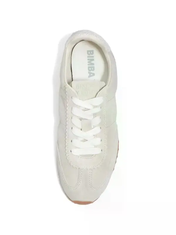 Bimba Y Lola Light Mint Suede Lace-up Sneakers
