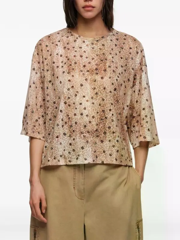 Bimba Y Lola Polka Dot T-shirt