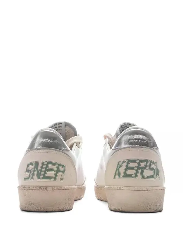 GOLDEN GOOSE Low Top Sneakers With Star Patch - White