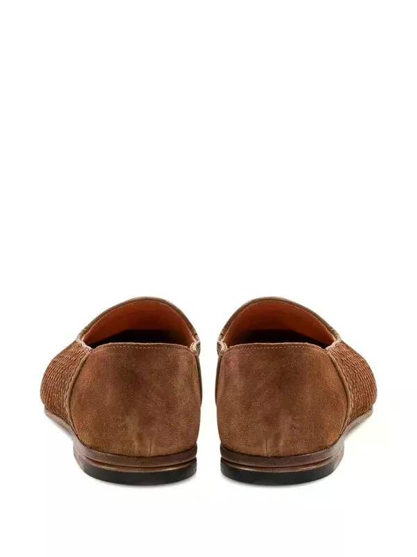 Premiata Interwoven Suede Loafers